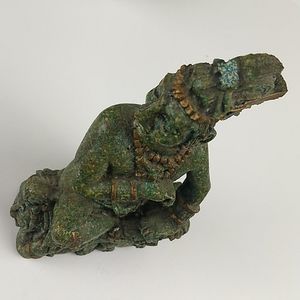 Accents | Cultured Stone Lord Pacal Vtg 8s Mexican Made | Poshmark